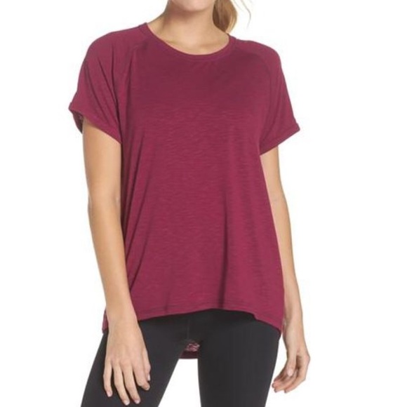 Zella | Tops | Zella Back It Up Cut Out Gym Shirt | Poshmark